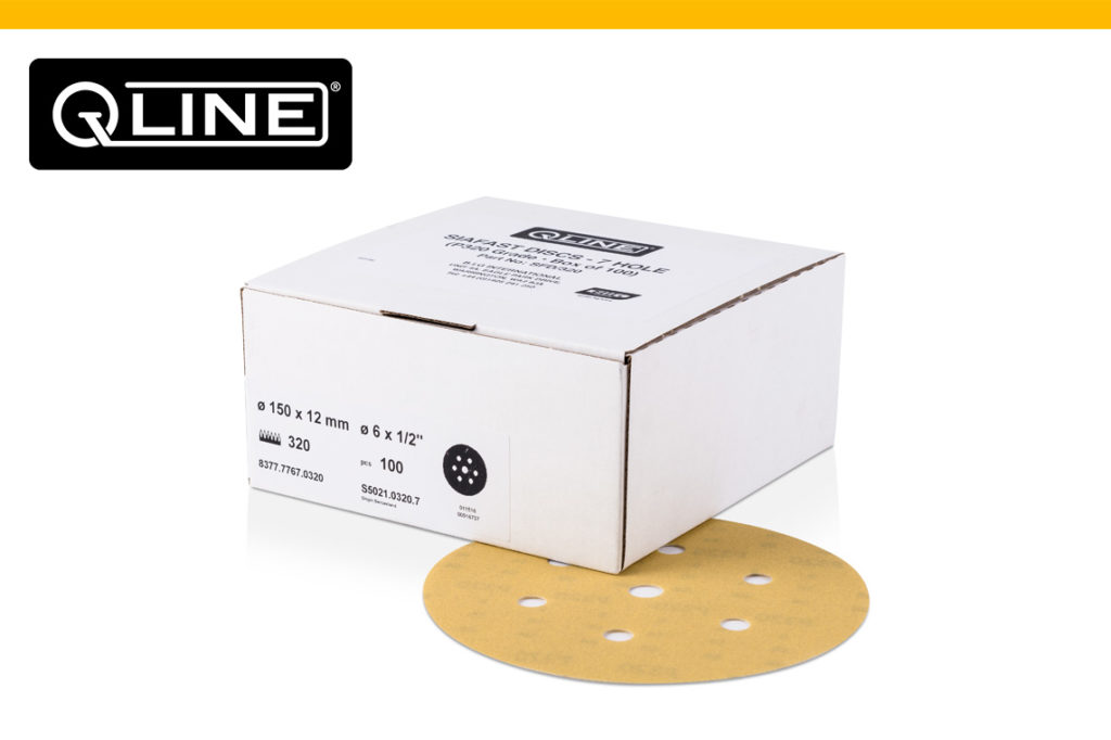 QLINE® SIAFAST P320 Sanding Discs - Qline Direct